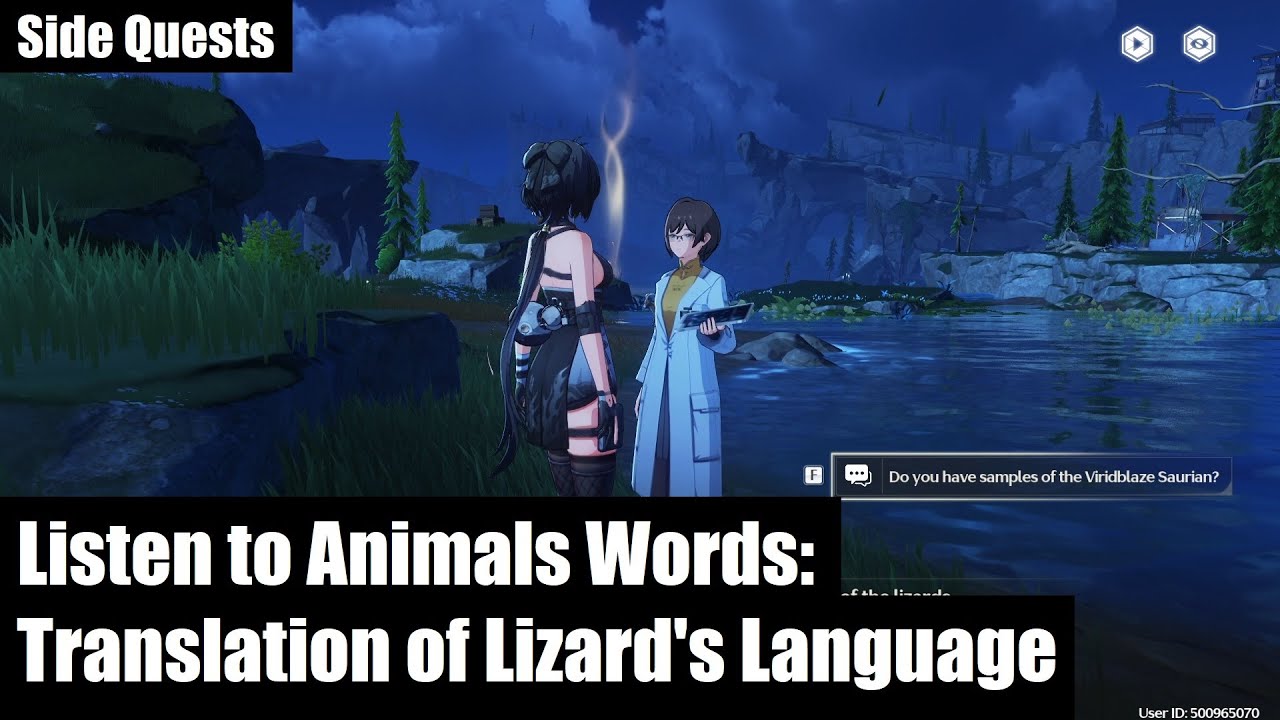 Side Quests - Listen to Animals Words: Translation of Lizard's Language ...