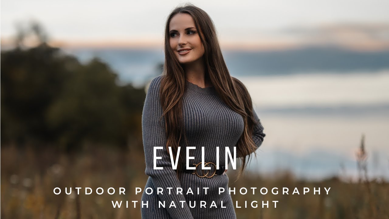 EVELIN - Outdoor Portrait Photography with Natural Light during Blue ...