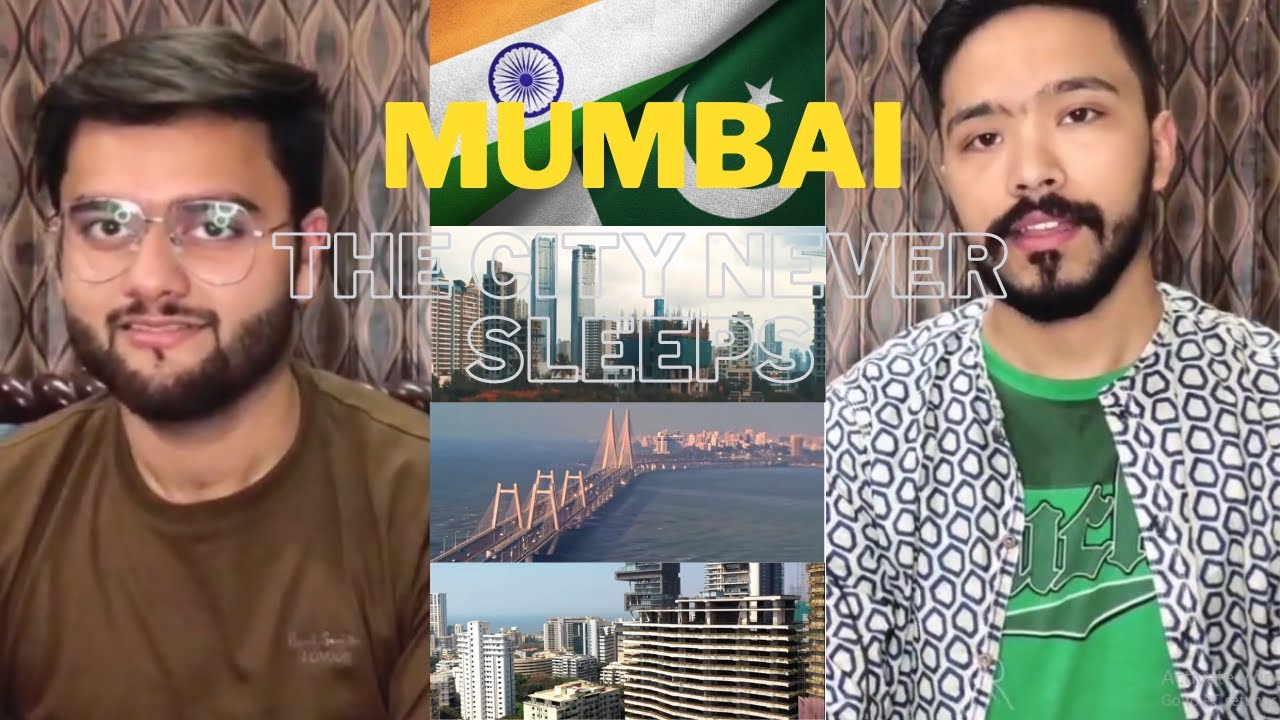 Mumbai City Vlog Reaction | Yoo Reaction on Mumbai | Pakistani React on ...