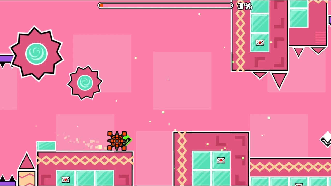 Nysan (Geometry Dash Daily Level) - YouTube