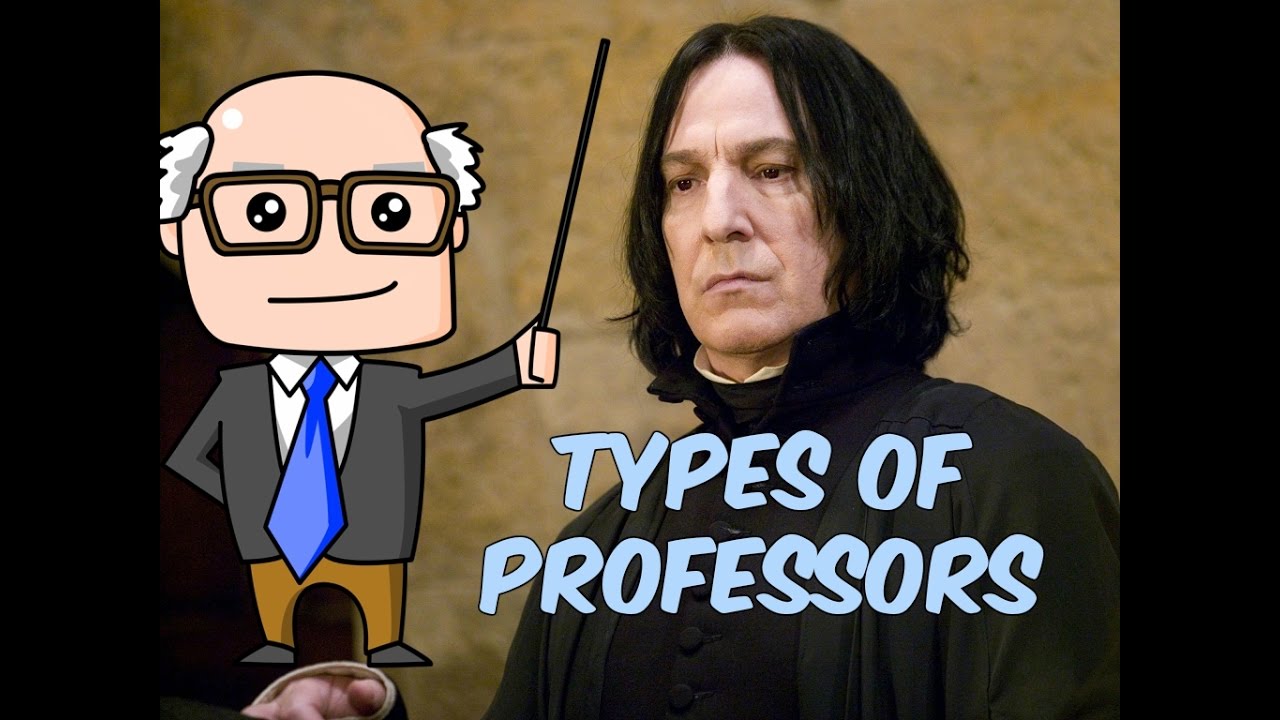 Types of Professors - YouTube