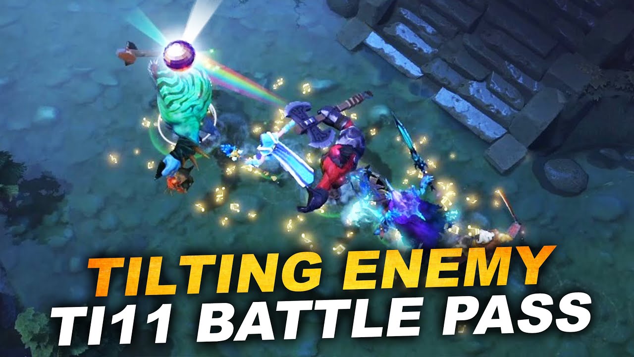 How to TILT ENEMY with TI11 Battle Pass — Taunts and More - YouTube