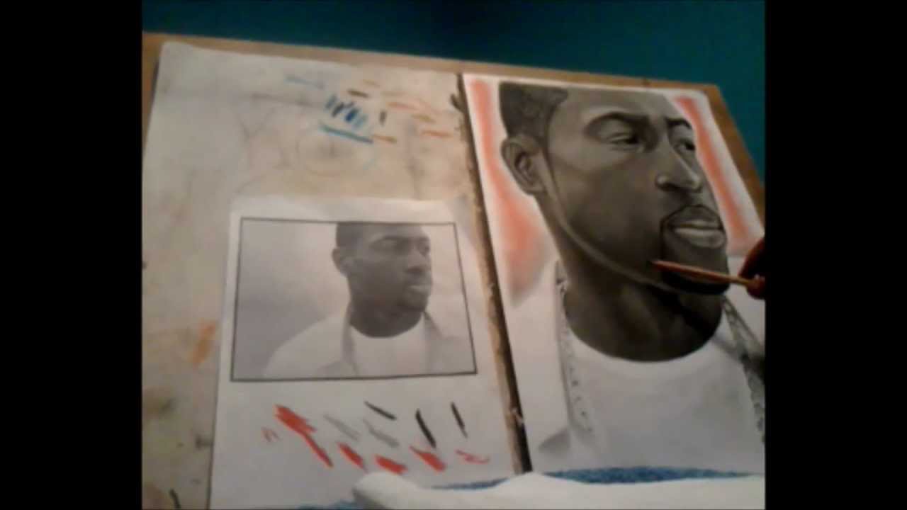 Dwyane Wade speed drawing "Dollar and a Dream II" - YouTube