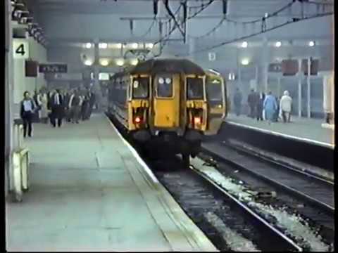 British Rail-Manchester Piccadilly with Clacton 309 EMU's 1994 - YouTube