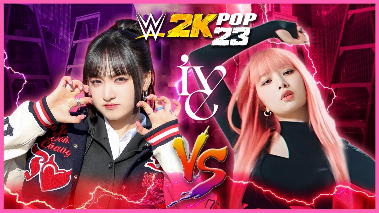 Liz vs Rei - WWE 2K23 - IVE Fight - Kitsch vs I AM- WWE 2K POP # ...