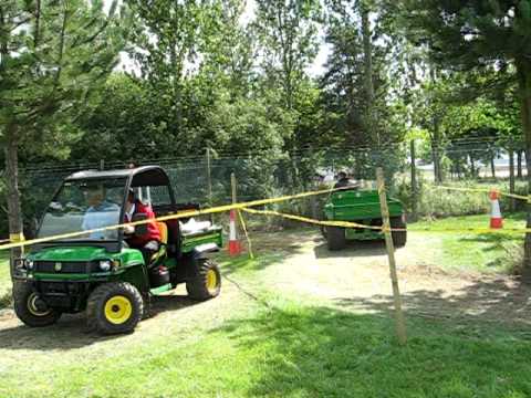John Deere TH6X4 & JCB Groundhog - YouTube