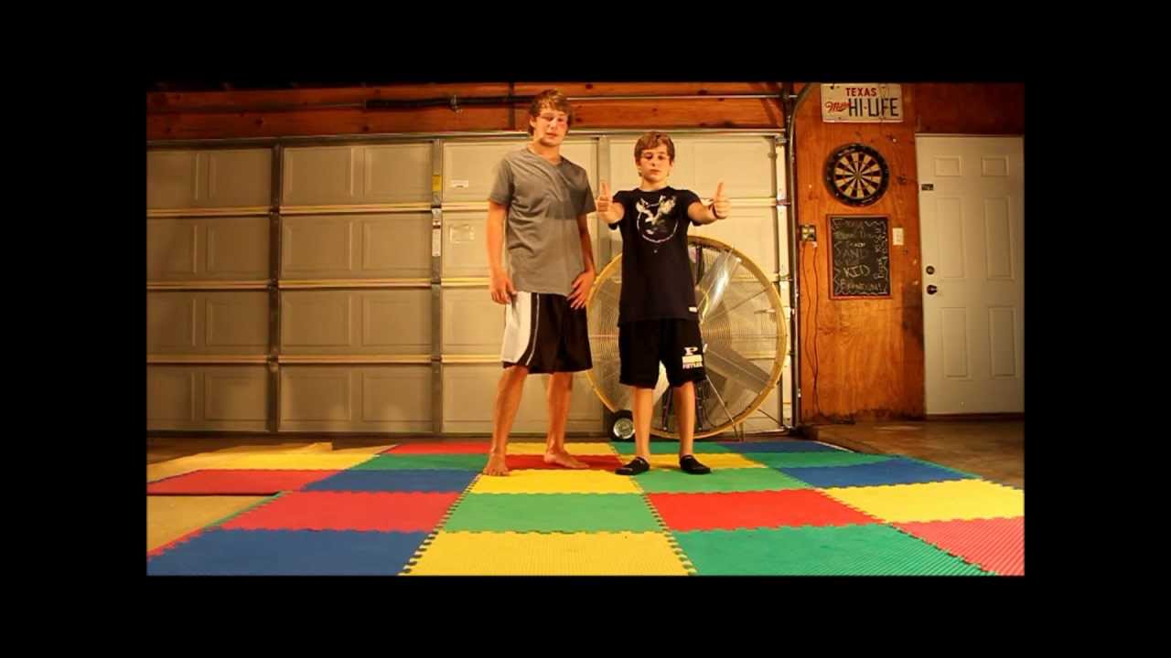 How To Spot For A Backflip Tutorial - YouTube