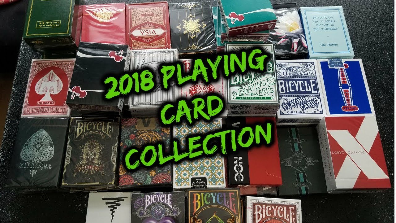 2018 Playing Card Collection - YouTube