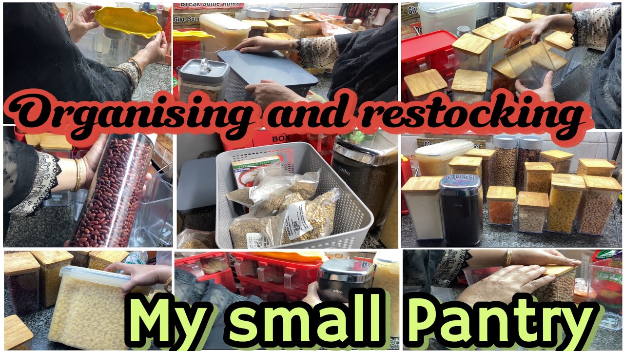 Restocking and organizing / My pantry organization / How I organize my ...
