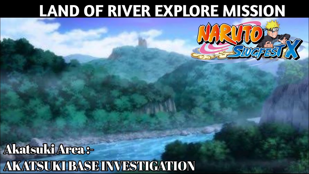 🏞 AKATSUKI BASE INVESTIGATION EXPLORE MISSION IN NARUTO SLUGFEST X🏞 ...