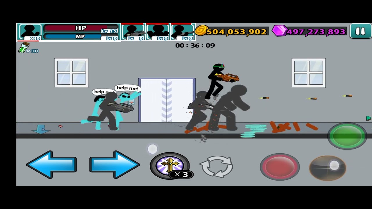 masih pada kroco ternyata 😅😅😅😅 @ Bambang gaming # game stickman # game ...