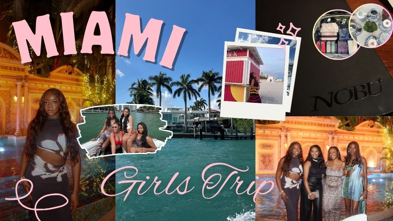 MIAMI GIRLS TRIP VLOG! What happens in Miami stays in Miami!!! | Miami ...