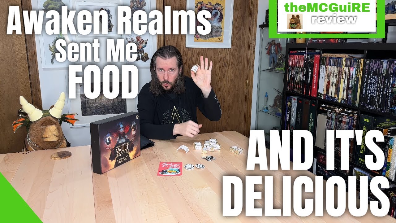 Awaken Realms Story Dice Game Expansions and Chocolates - YouTube