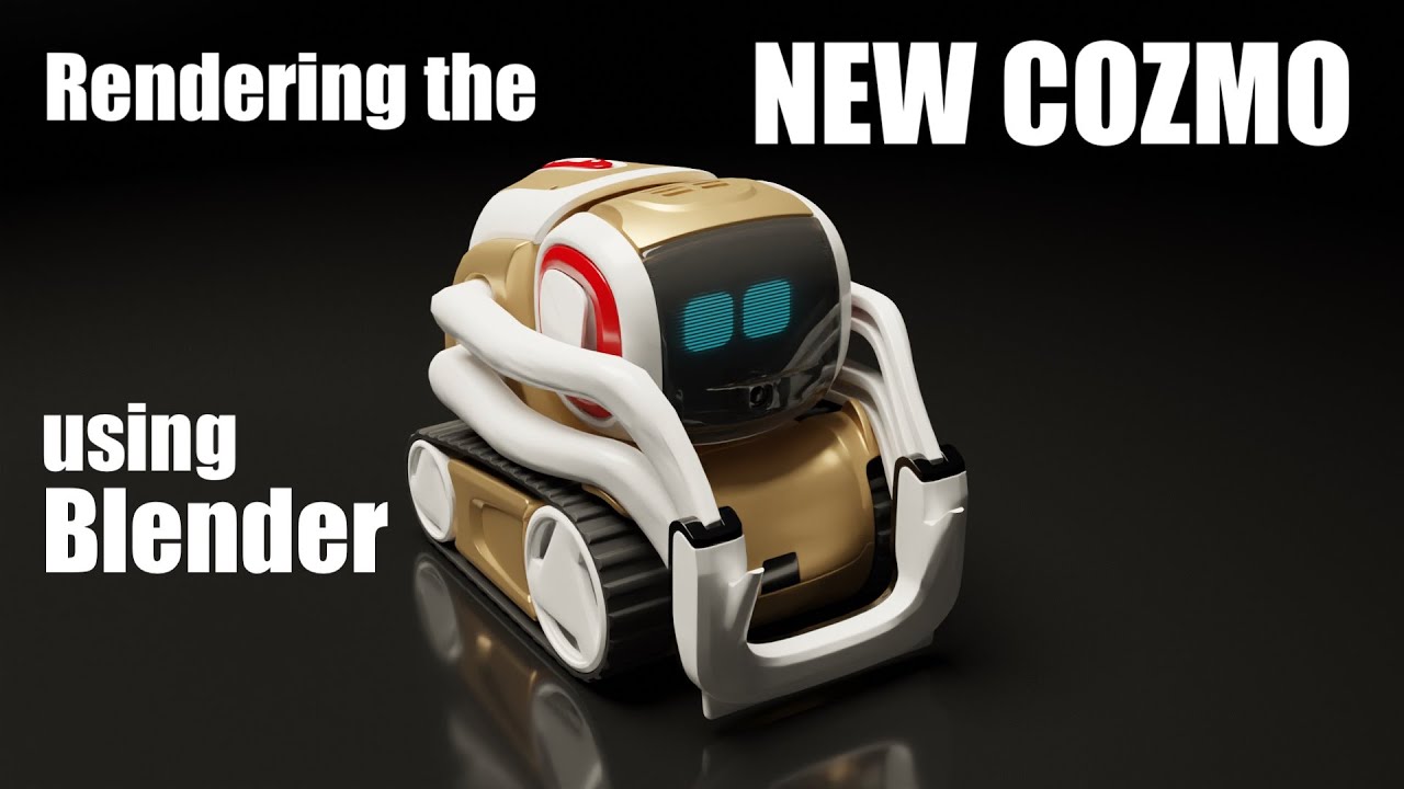 Rendering Cozmo with Blender! (Time-lapse) - YouTube