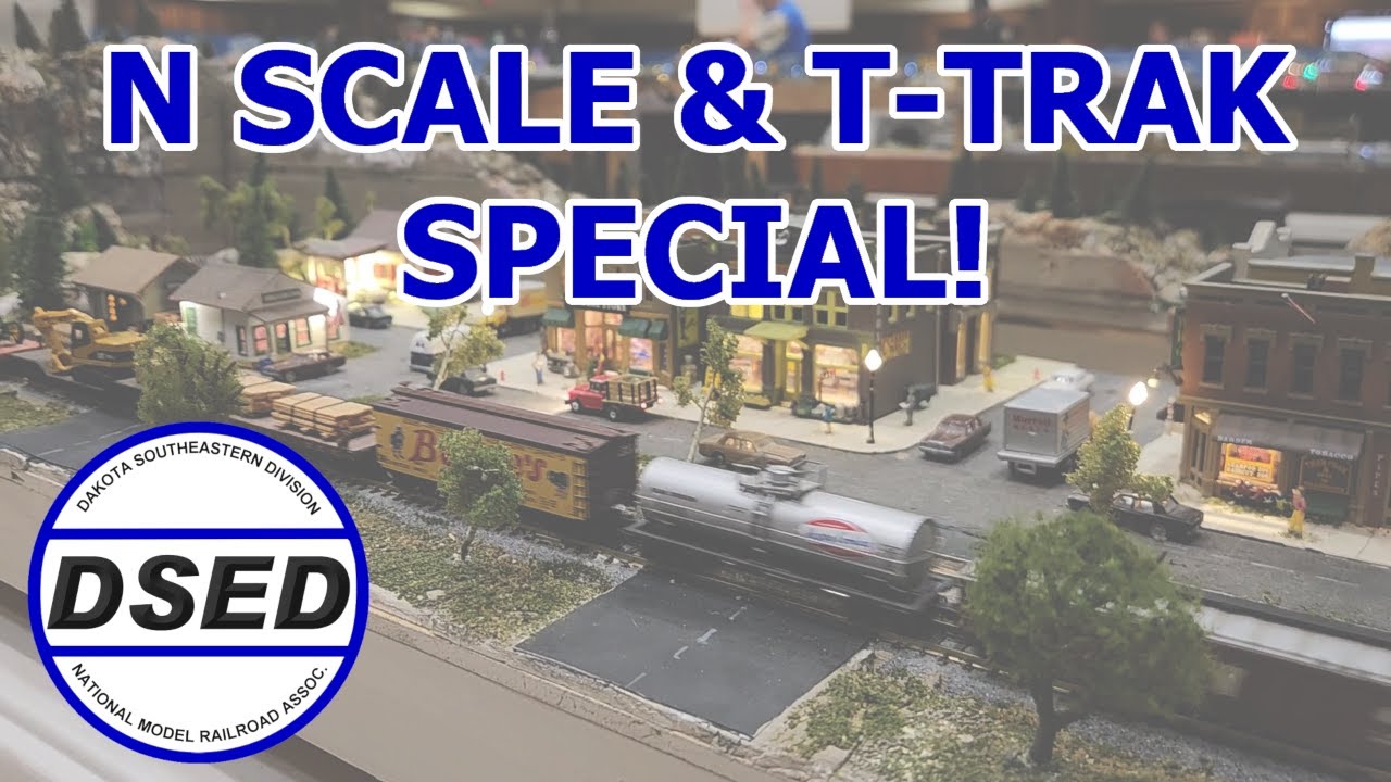 N Scale Special: These Portable T-Trak Model Railroad Modules Can ...