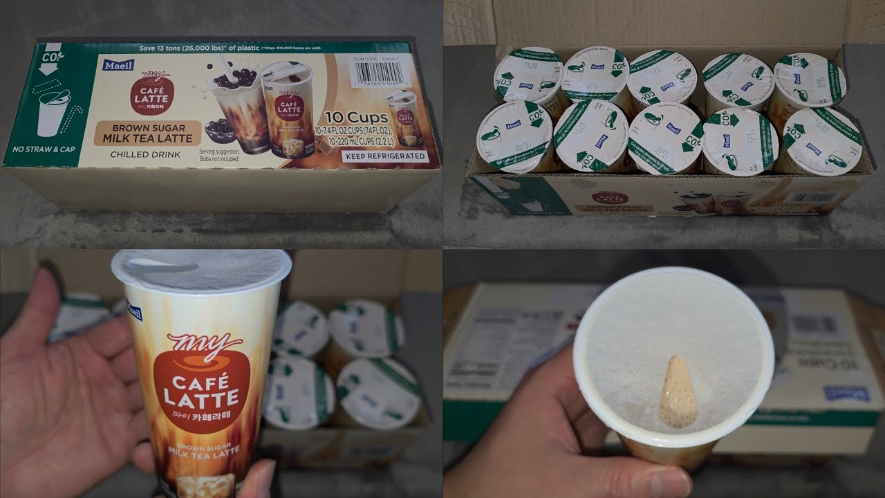 Costco Sale Item Review Maeil My Café Latte Brown Sugar Milk Tea Latte ...