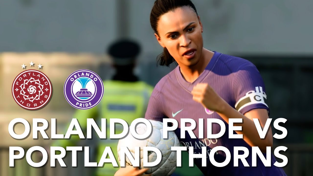 Orlando Pride vs Portland Thorns – NWSL Game Week 10 | EA FC24 CPU vs ...