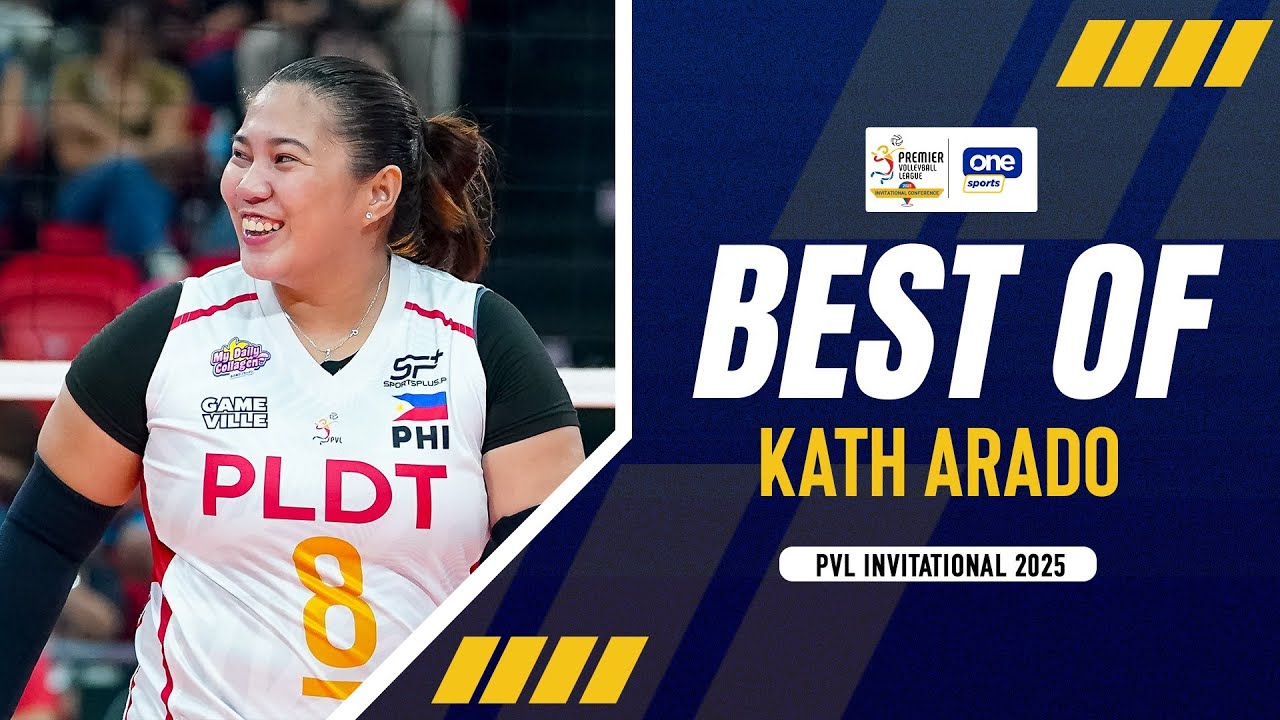 BEST OF KATH ARADO | 2025 PVL INVITATIONAL | HIGHLIGHTS - YouTube