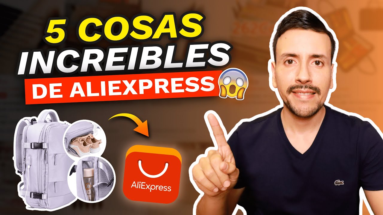 5 PRODUCTOS INCREIBLES para COMPRAR en ALIEXPRESS con POCO DINERO ⭐ - YouTube