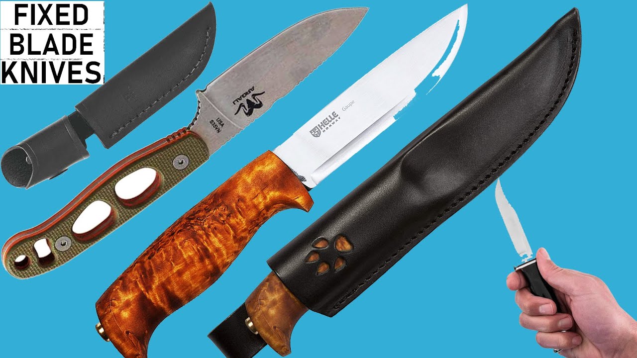 Top 05 Best USA-Made Fixed Blade Knives || Top 5 Check - YouTube