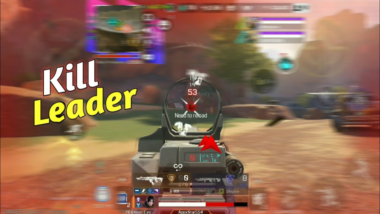 Kill leader| Apex legends| Apex legends mobile gameplay| The gamer ...