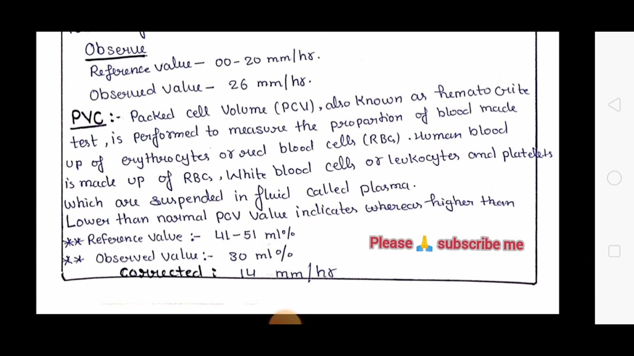 Various pathology lab report (Complete blood count)CBC Assignment ...