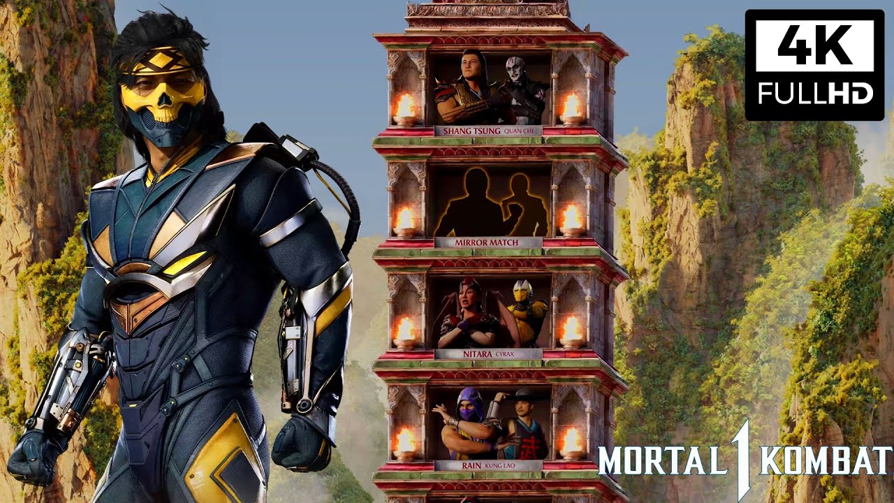 MORTAL KOMBAT 1 Takeda Klassic Tower Gameplay 4K ULTRA HD - YouTube