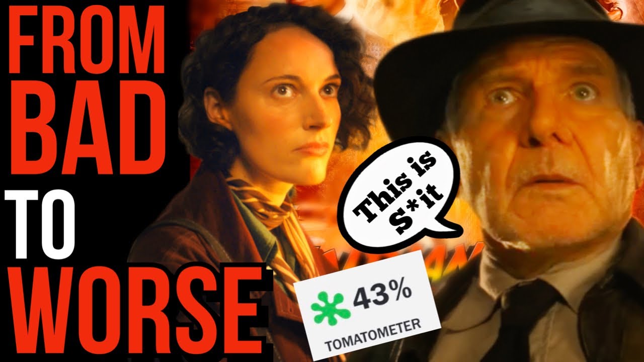 Indiana Jones 5 gets DESTROYED people CANT STAND CRINGY Woke Actress ...