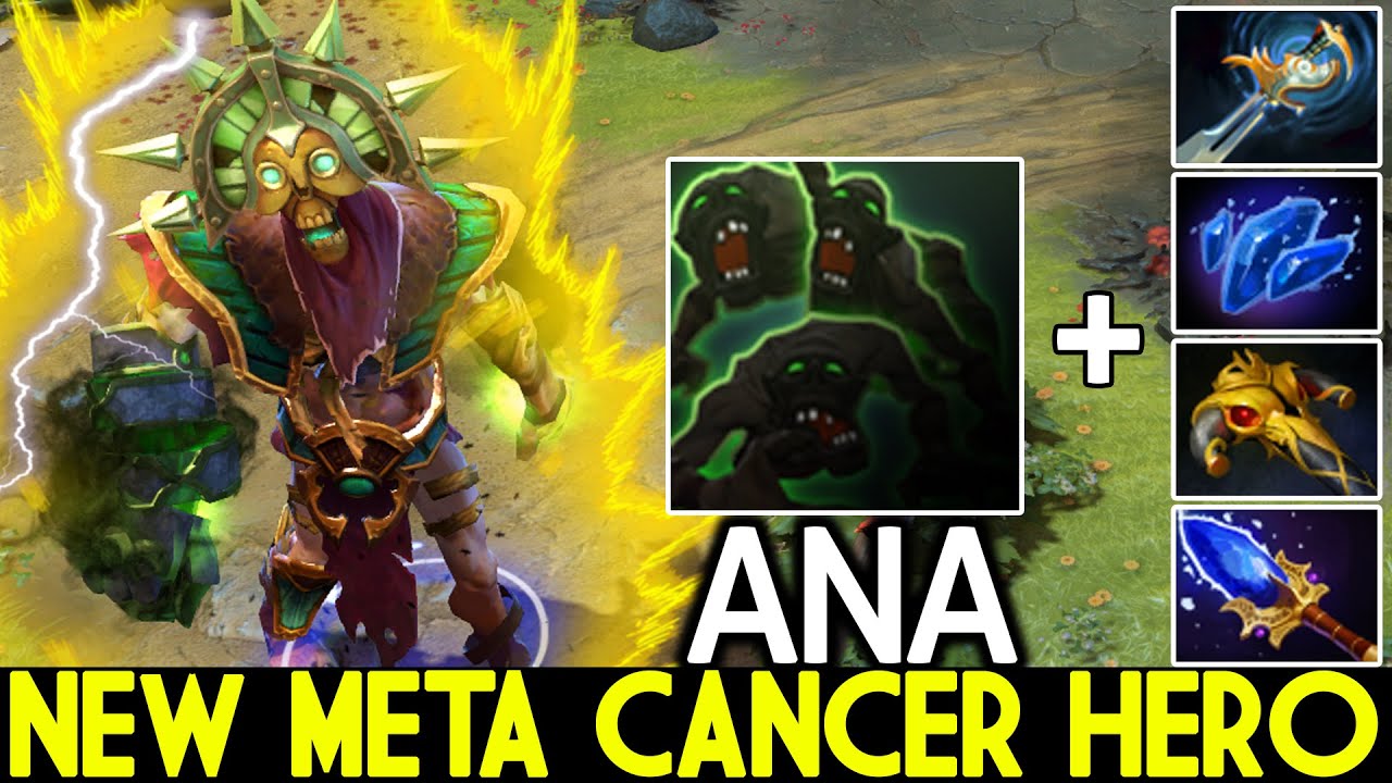 ANA [Undying] New Meta Cancer Hero Make Enemy Cry Dota 2 - YouTube