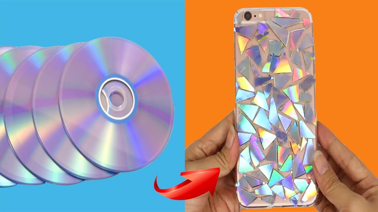 Creative DIY Ideas How To Recycle Your Old CDs - YouTube
