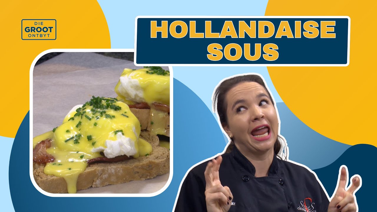GROOT-Kombuis | Megan Smit maak hollandaise sous | 15 Maart 2024 - YouTube