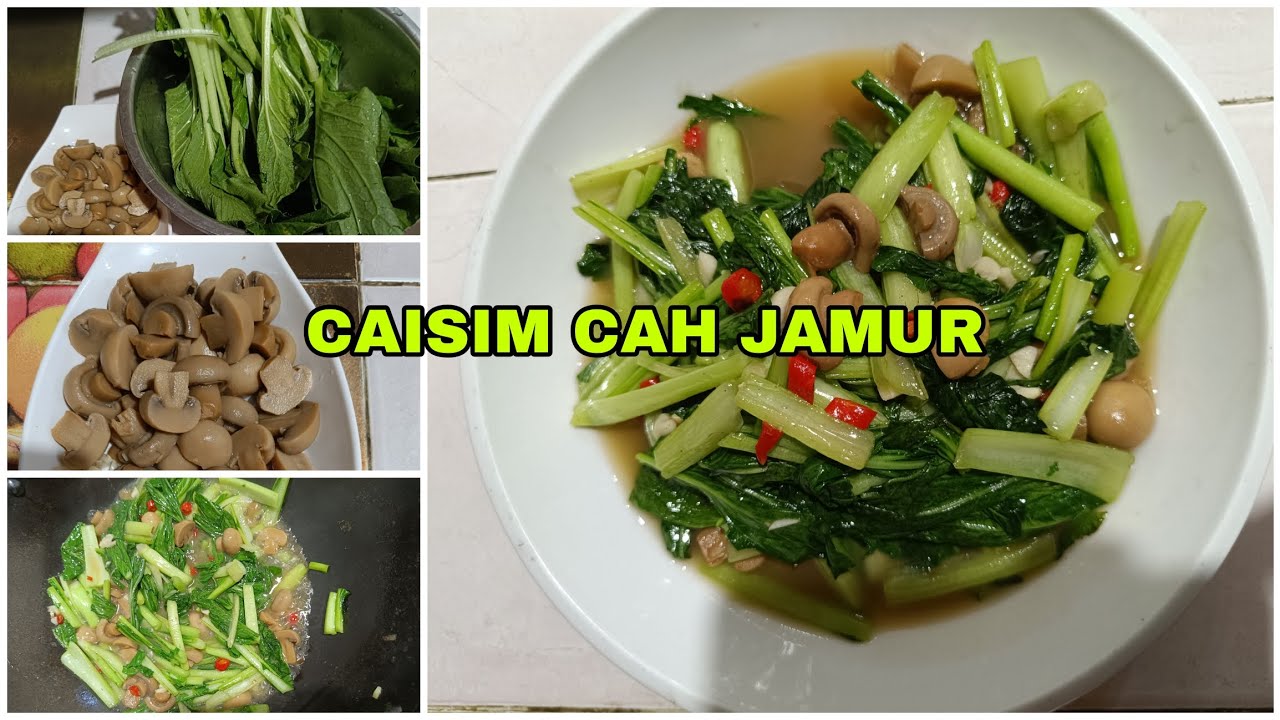 CAISIM CAH jamur ala rumahan👍 - YouTube