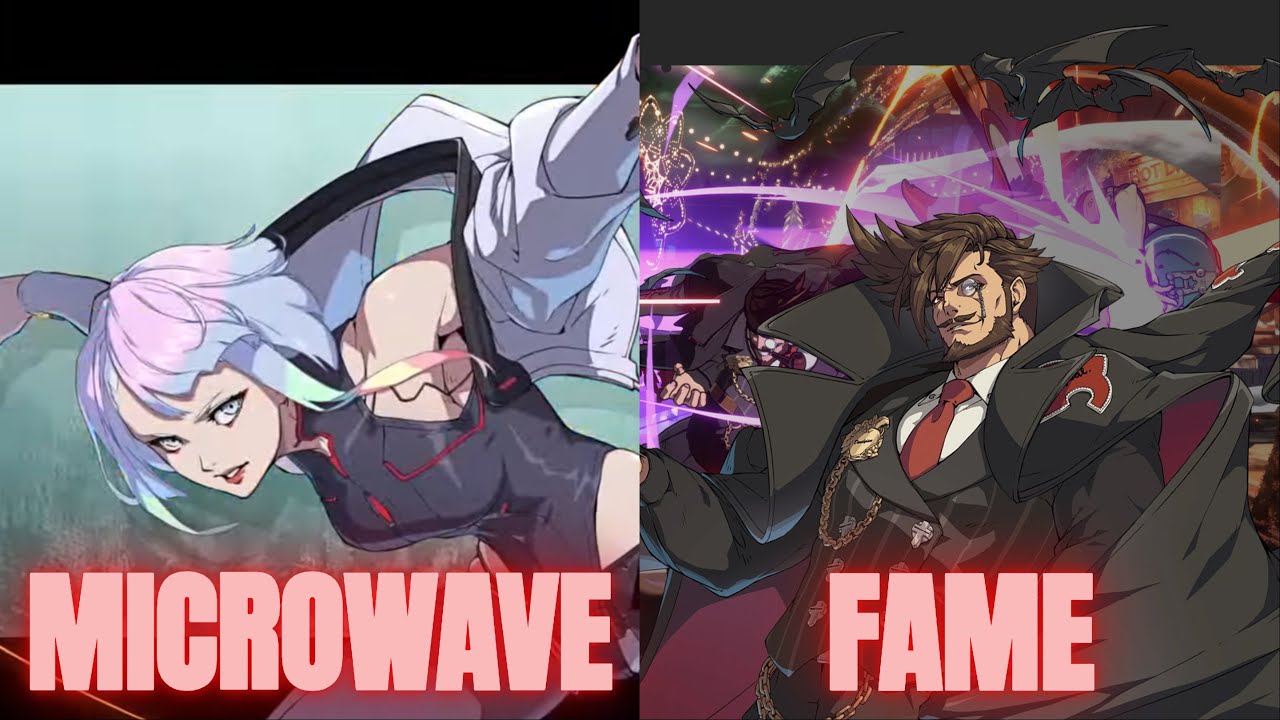 Guilty Gear Strive Microwave Lucy VS Fame Slayer High Level Gameplay - YouTube