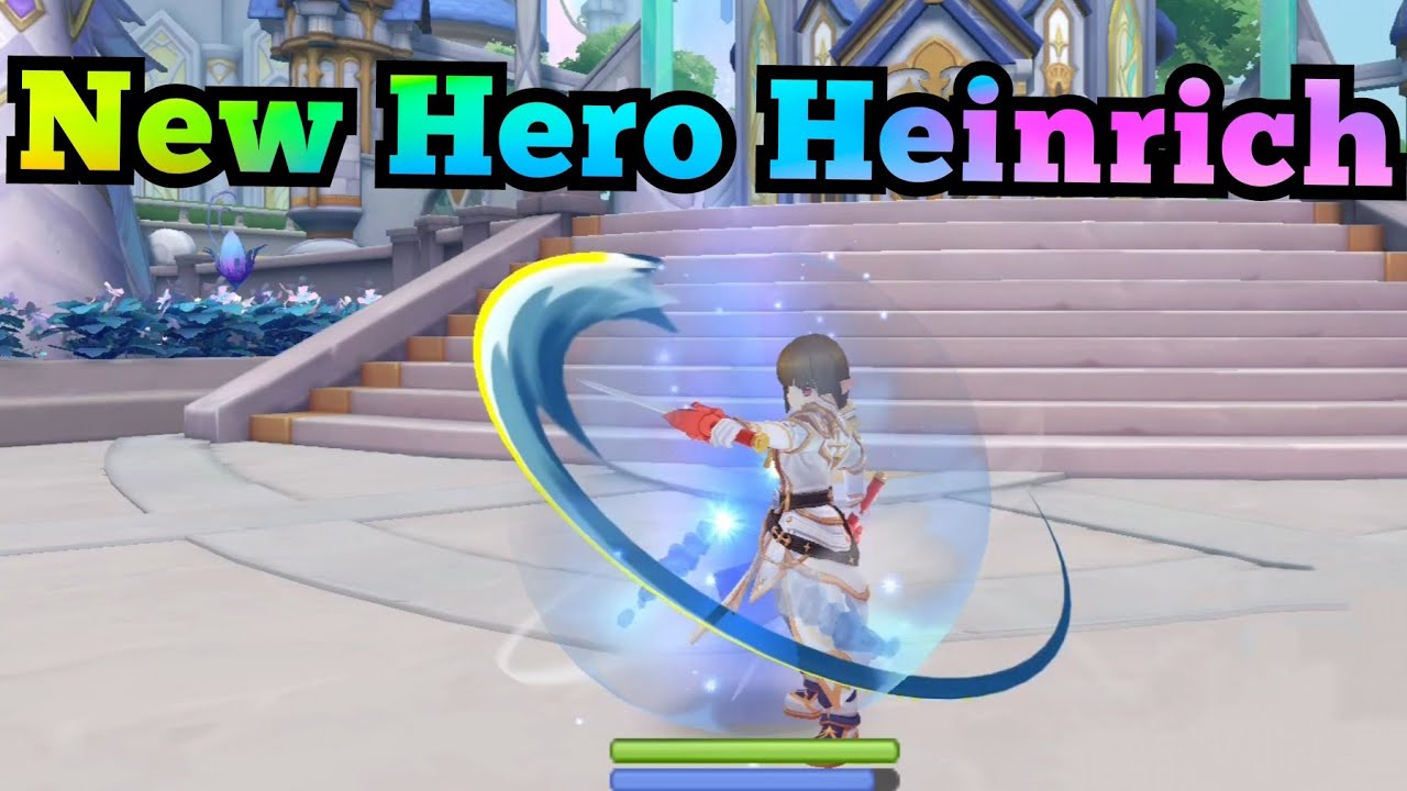 New Hero Heinrich Best Damage Ragnarok Mobile Eternal Love. - YouTube