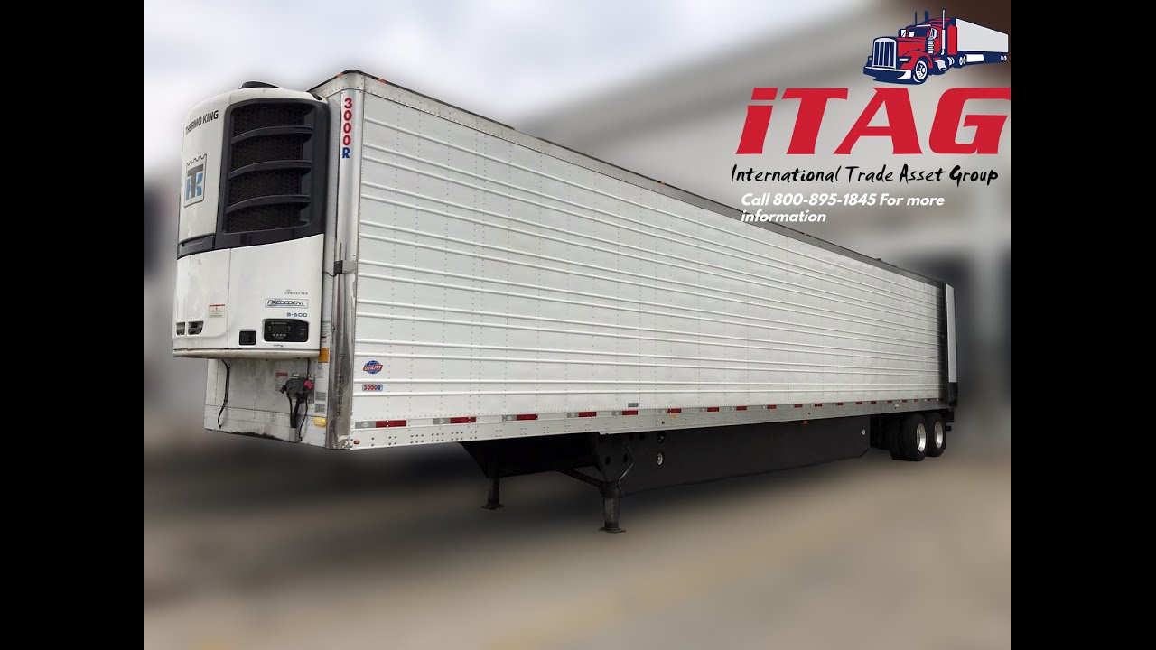 2022 Utility 53x102 Reefer Trailer For Sale ITAG Equipment - YouTube