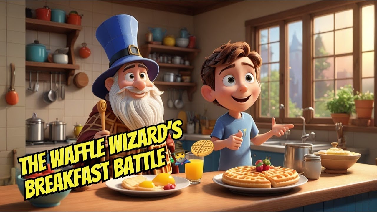 The Waffle Wizard’s Breakfast Battle 🧙‍♂️🧇 | Can They Save the Syrup ...