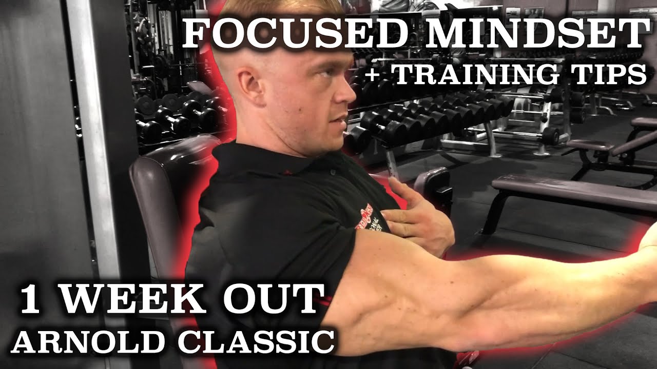 SAM PEARCE IFBB PRO - TRAINING TIPS - FOCUSED MINDSET - ONE WEEK OUT ...