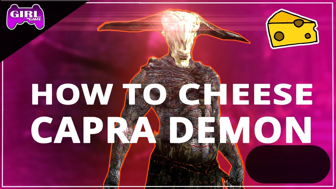 How To Cheese Capra Demon | Dark Souls Guides - YouTube