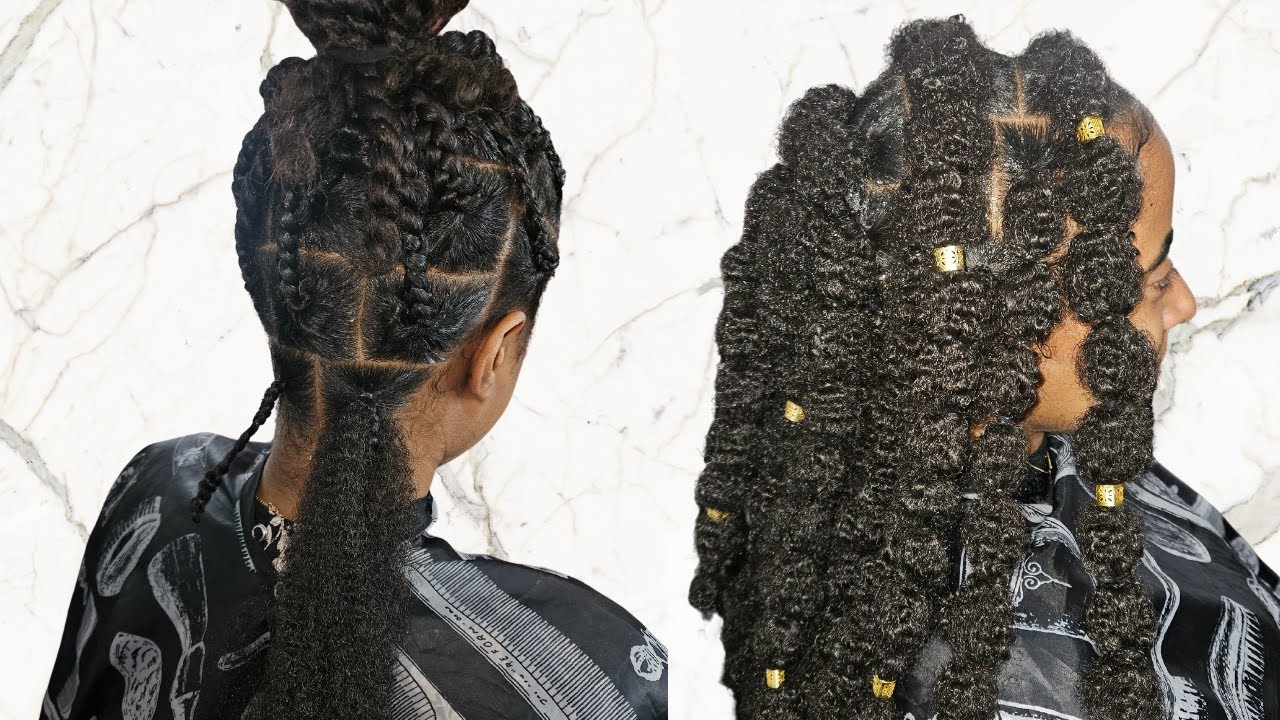 Bubble Braids | Poodle Puff Braids Tutorial - YouTube