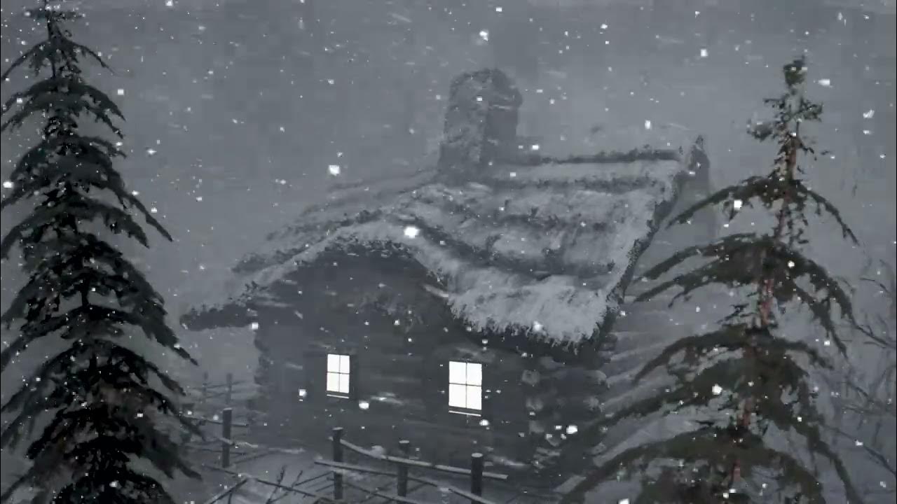 Intense Blizzard & Heavy Wind Sounds for Sleeping┇Icy Snowstorm┇Howling Wind & Blowing Snow ...