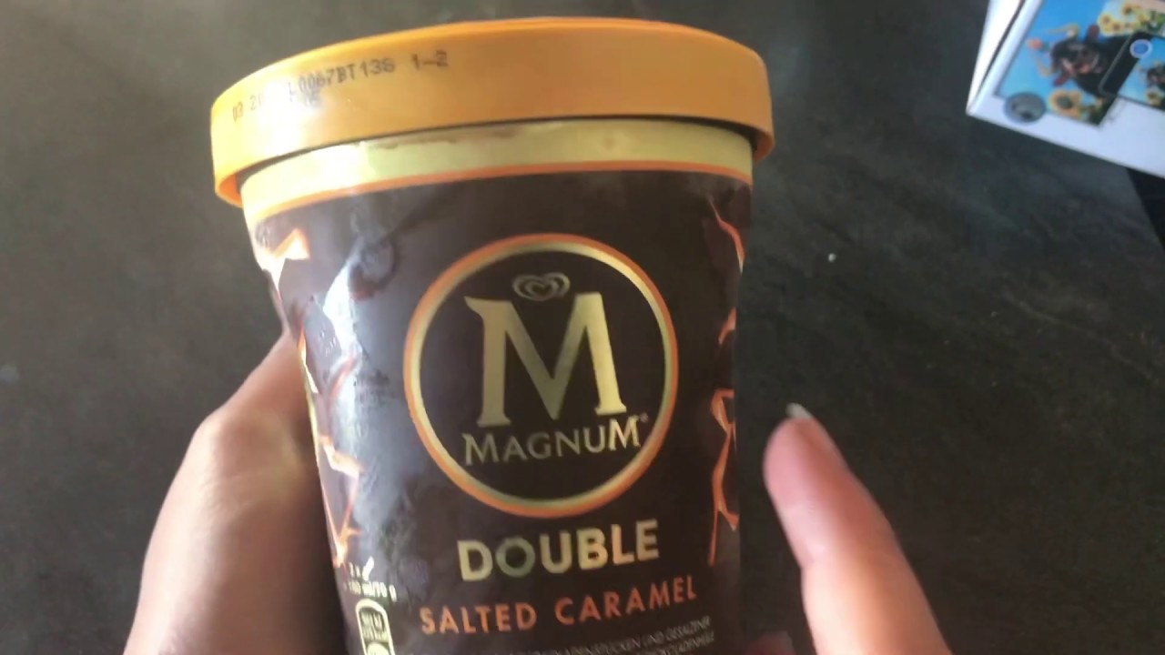 Magnum Double Caramel en vrai ça donne quoi?? - YouTube