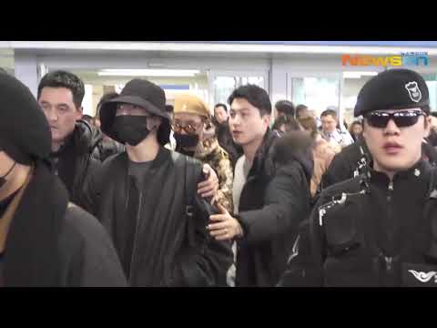 NEWSEN 방탄소년단BTS, 카리스마 눈빛 매력에 '심멎' 뉴스엔TV @IncheonAirport 190114