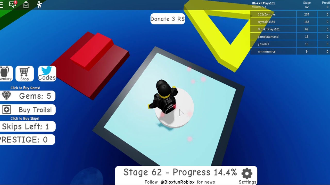 100 OBBY STAGES IN 30 MINUTES CHALLENGE! - YouTube