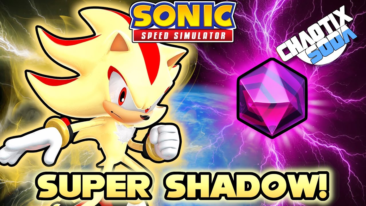 Unlocking Super Shadow in Sonic Speed Simulator! (Part 2) - YouTube