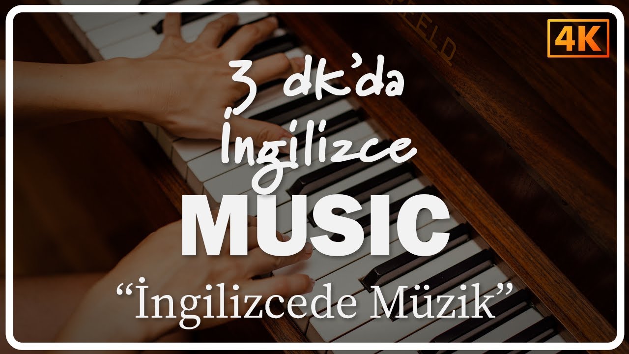 Music Vocabulary | Müzikle İlgili Kelimeler - YouTube