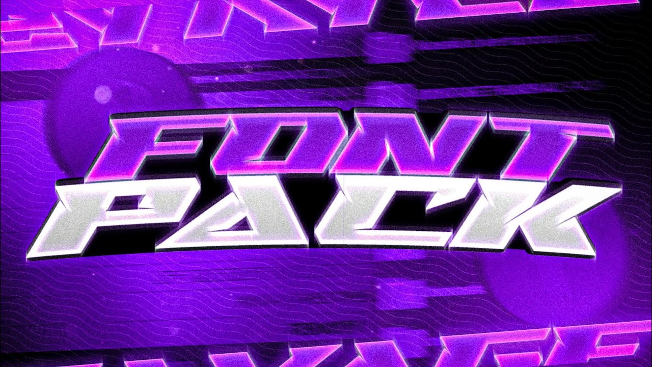 Font pack for GFX designer 2021 || Pixel lab || Handpicked fonts ...