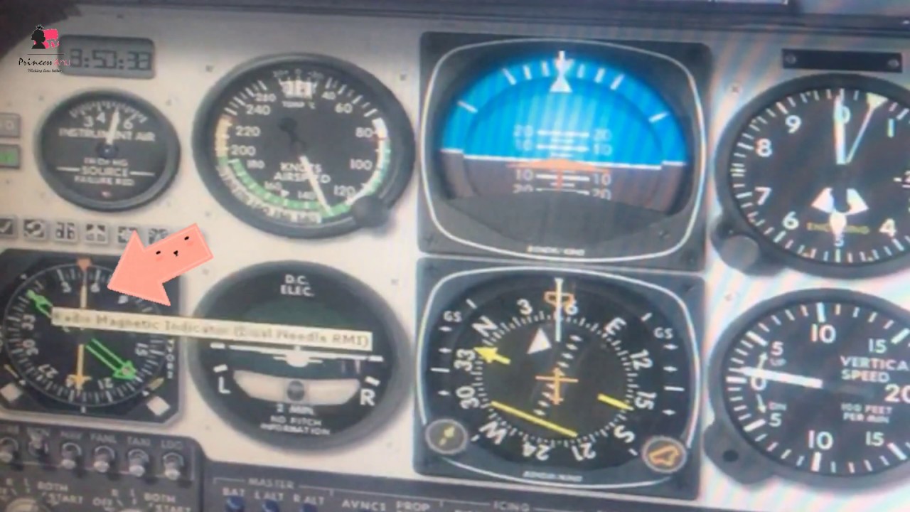 FSX Set up To Fly NDB : QDR and QDM | PrincessAnuTv - YouTube