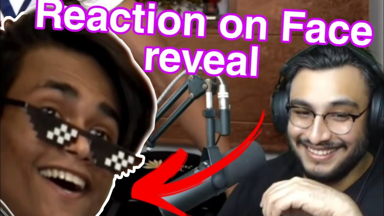@TheRawKneeGames reaction on Bixu Face reveal - YouTube