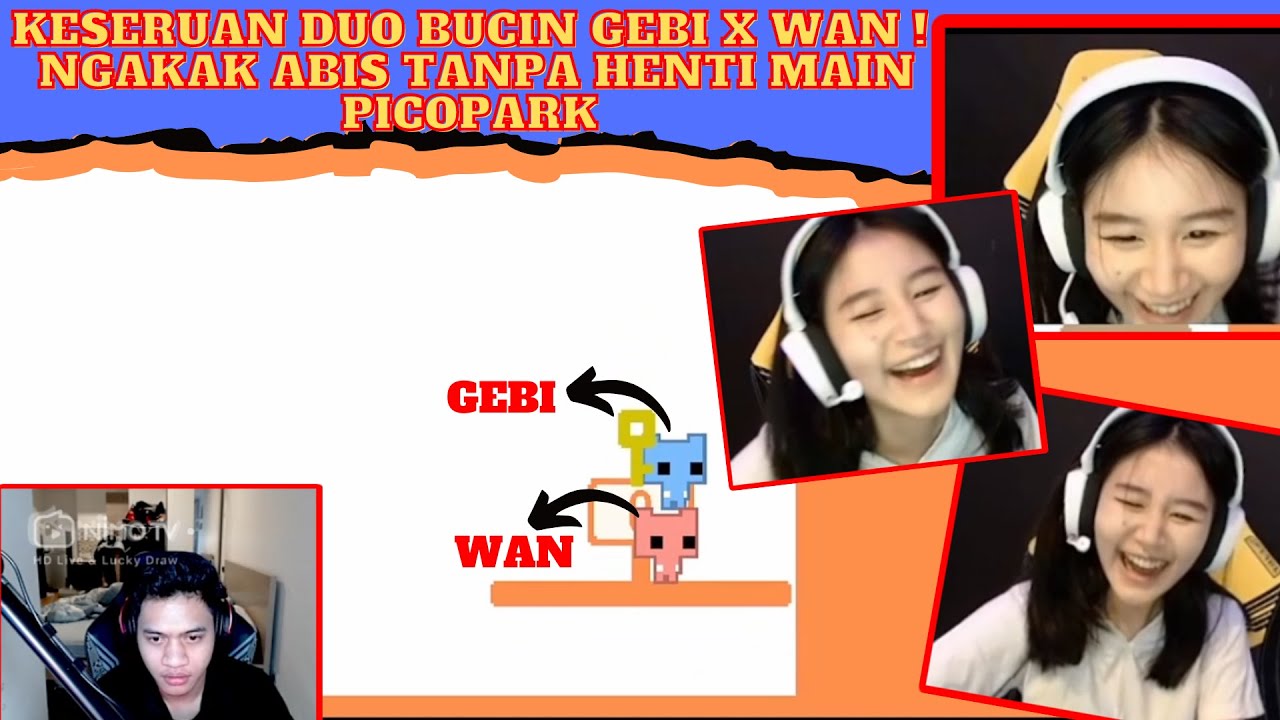 GEBI X WANN ! Keseruan GEBI & WAN Main Pico Park GEBI Ngakak Terus ...
