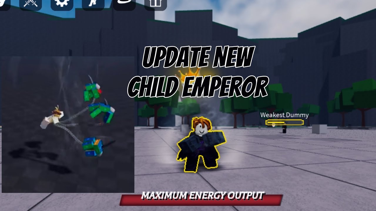 ROBLOX the strongest battlegrounds update new Child Emperor and kj ult ...